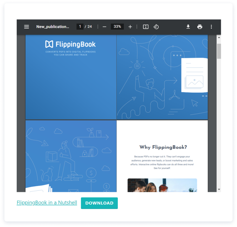 How To Embed PDF In WordPress FlippingBook Blog